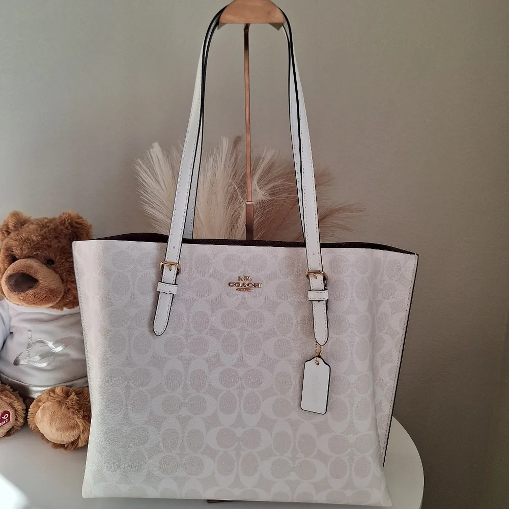 Coach | Bags | Nwt Coach 665 Mollie Tote Bag In Signature Canvas ...